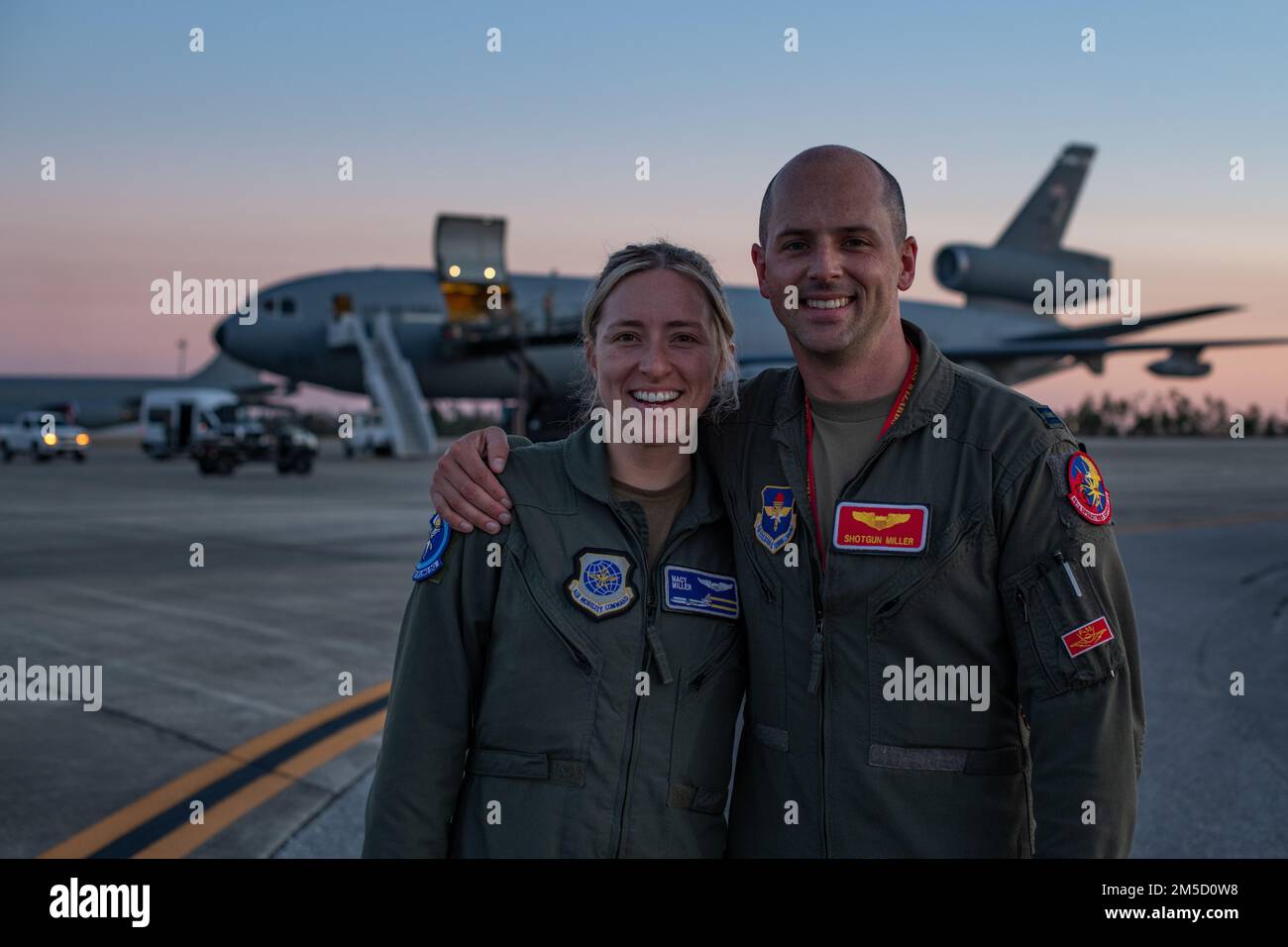U.S. Air Force 1st Lt. Macy Miller, 6th Air Refueling Squadron KC-10 ...