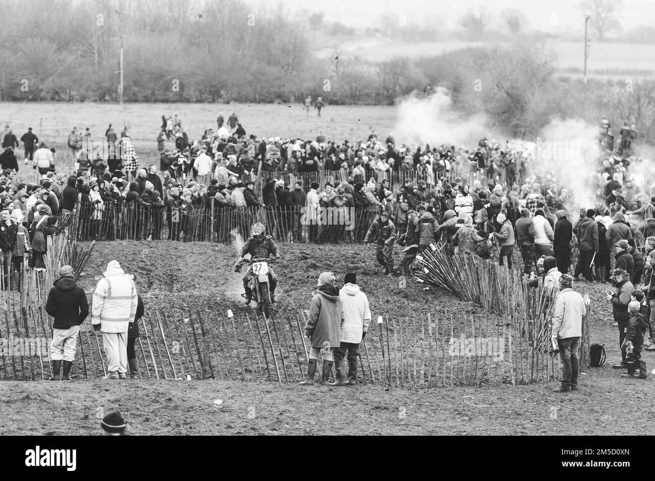 Competitors at the Wild and Wooly motocross scramble relishing in the ...