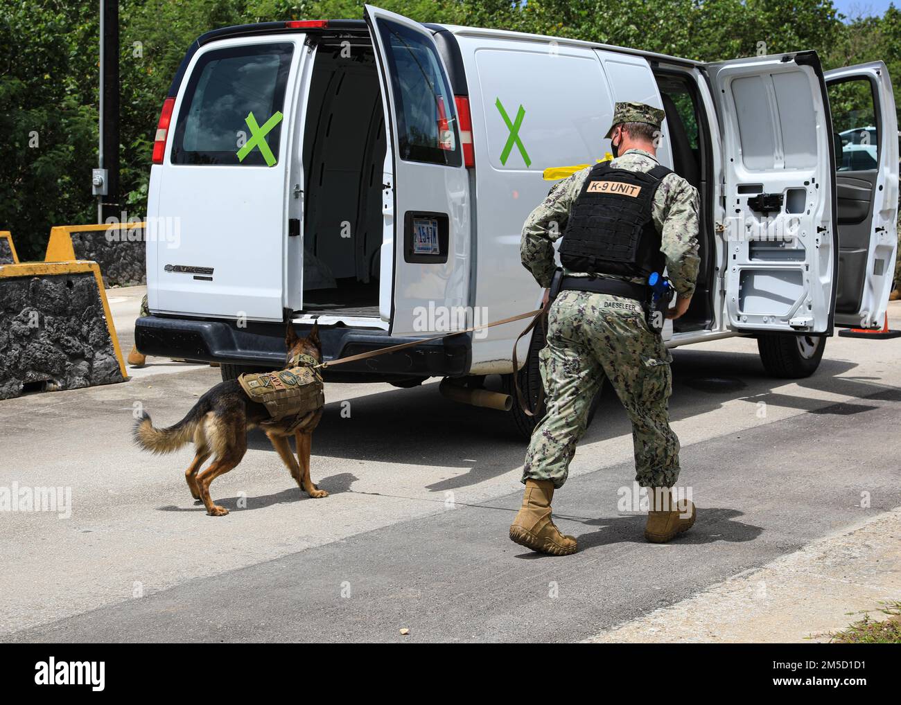 NAVAL BASE GUAM (March 3, 2022) - Personnel from U.S. Naval Base Guam's ...