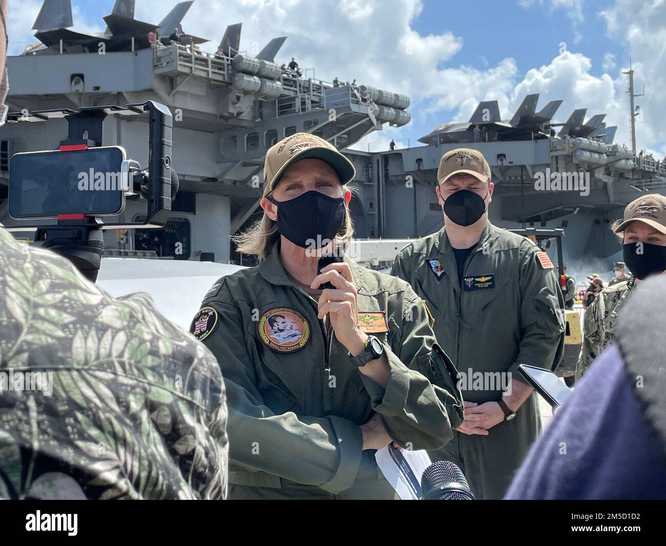 NAVAL BASE GUAM (March 2, 2022) - Nimitz-class aircraft carrier USS Abraham Lincoln (CVN 72 ...