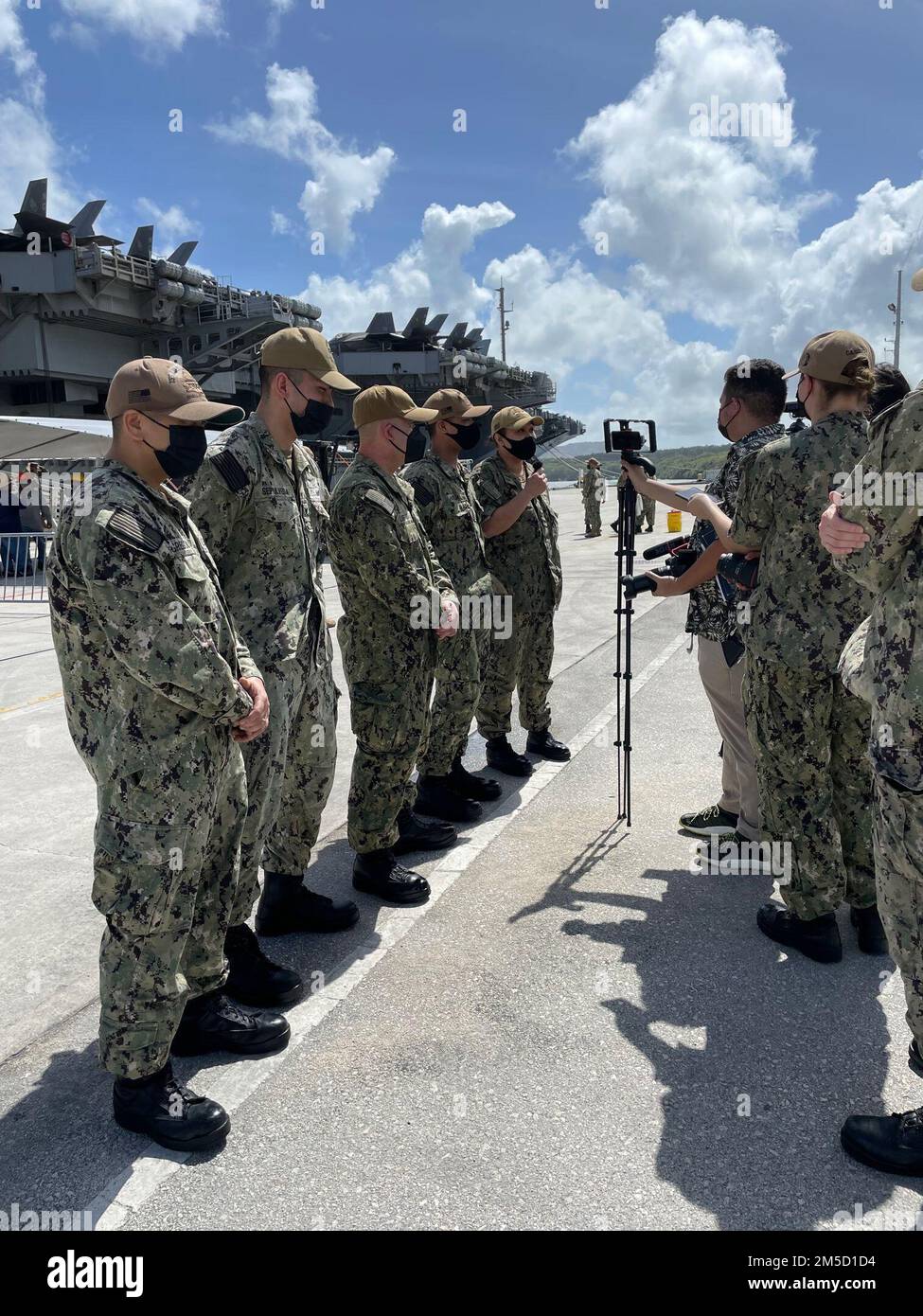 NAVAL BASE GUAM (March 2, 2022) - Nimitz-class aircraft carrier USS Abraham Lincoln (CVN 72 ...
