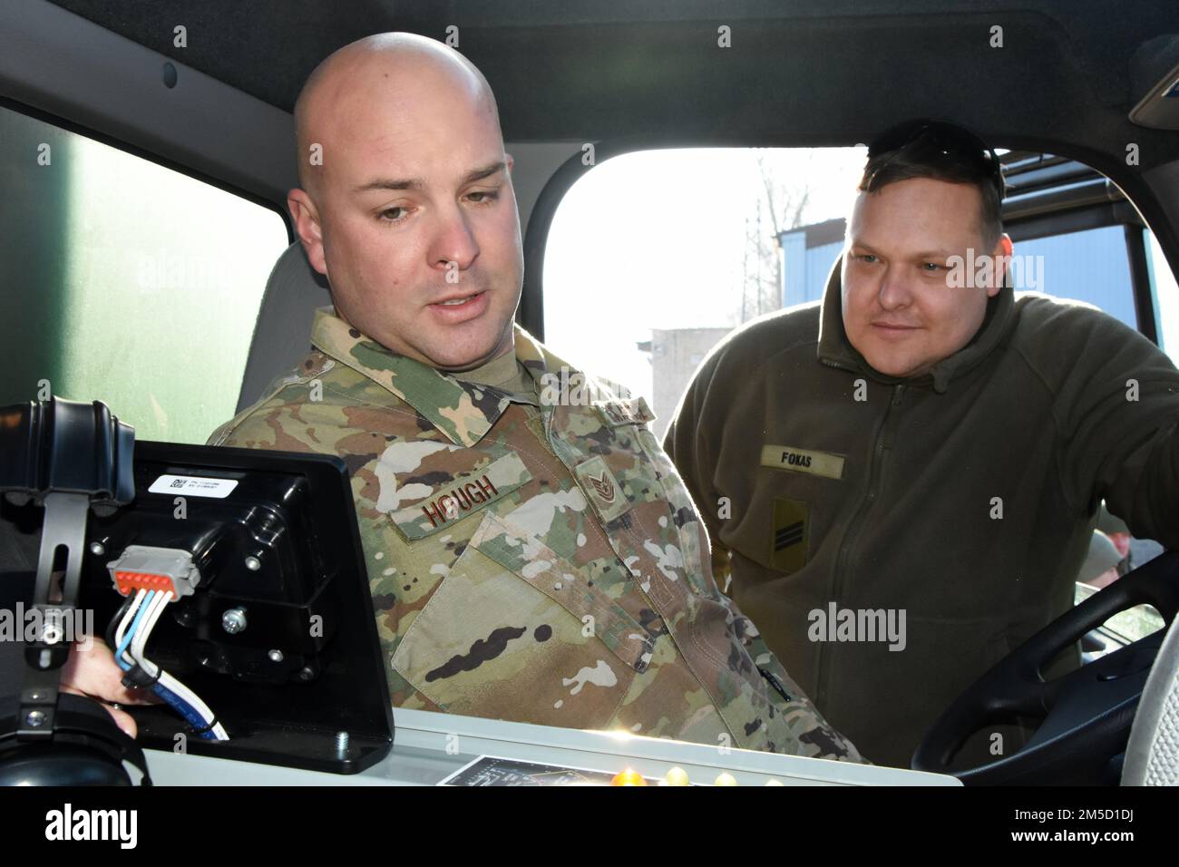 Tech. Sgt. Jon Hough, crew chief with the Pennsylvania Air National ...