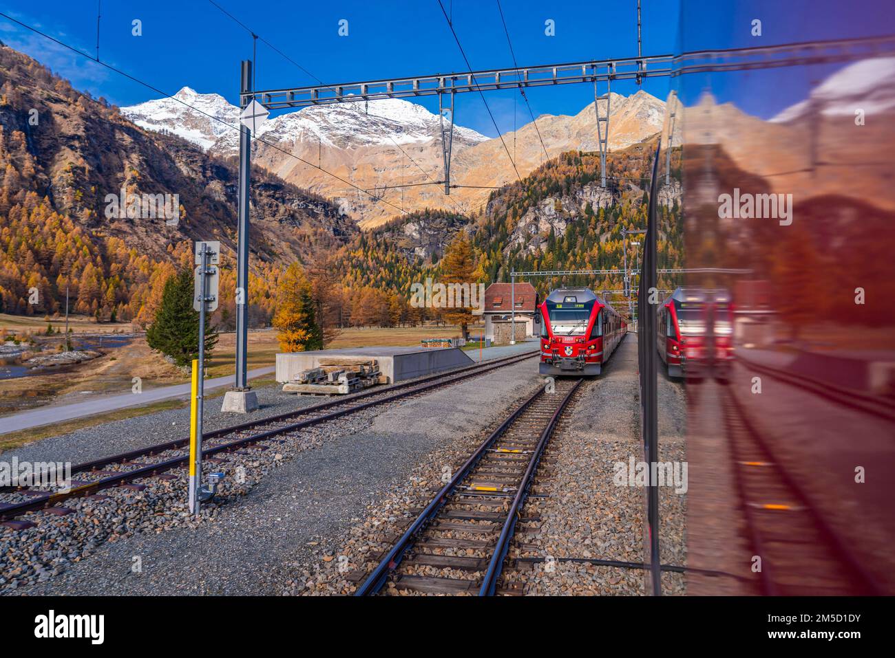 Rhaetian railway 2022 hi-res stock photography and images - Alamy
