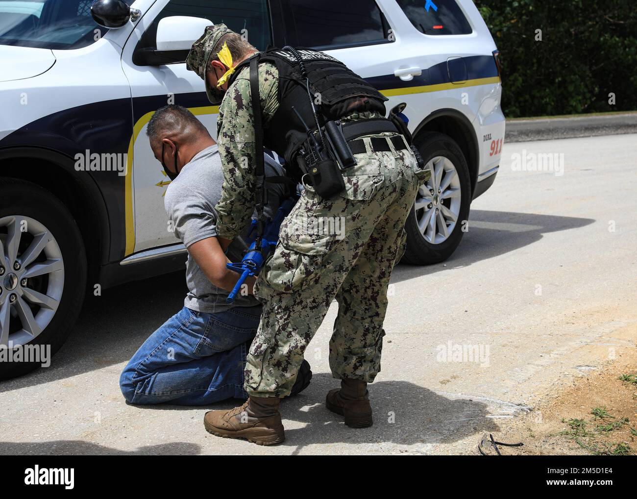 NAVAL BASE GUAM (March 3, 2022) - Personnel from U.S. Naval Base Guam's ...