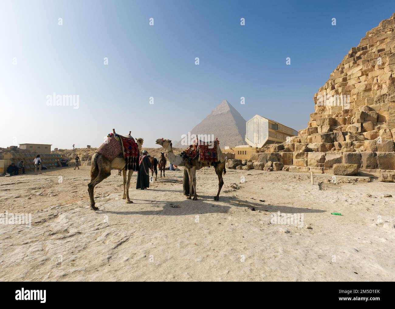 Great pyramids of Giza - Cairo, Egypt Stock Photo - Alamy