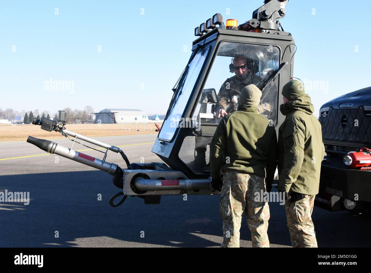 Tech. Sgt. Jon Hough, crew chief with the Pennsylvania Air National ...
