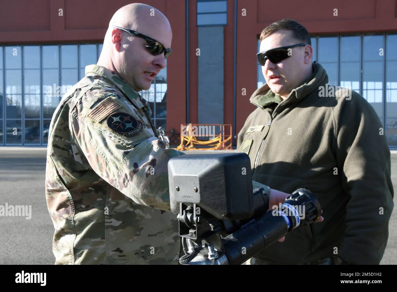 Tech. Sgt. Jon Hough, crew chief with the Pennsylvania Air National ...