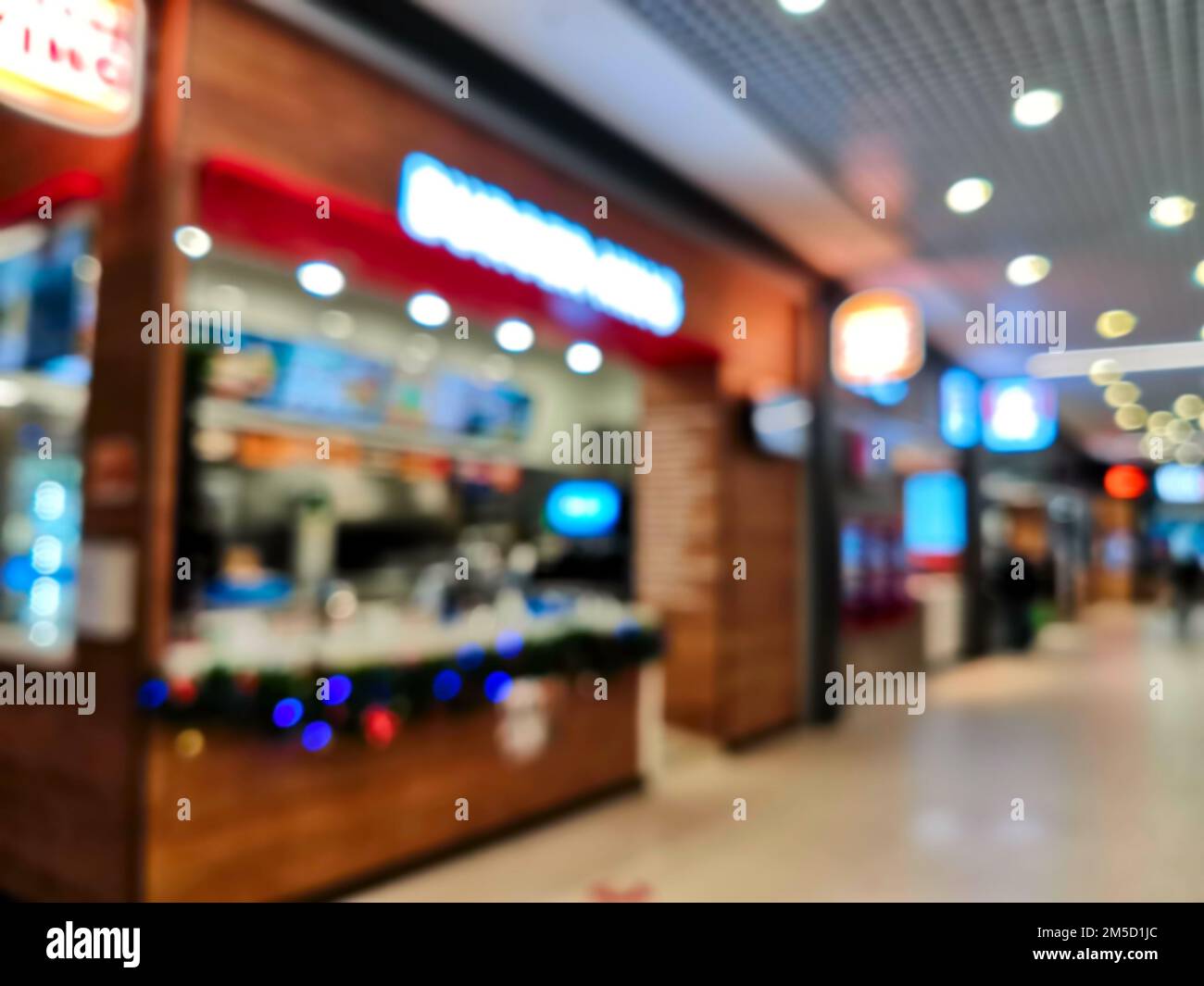 Fast food court hi-res stock photography and images - Alamy