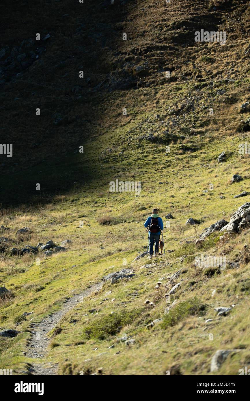 Hiking Mt Korabi in Dibër, northern Albania Stock Photo - Alamy