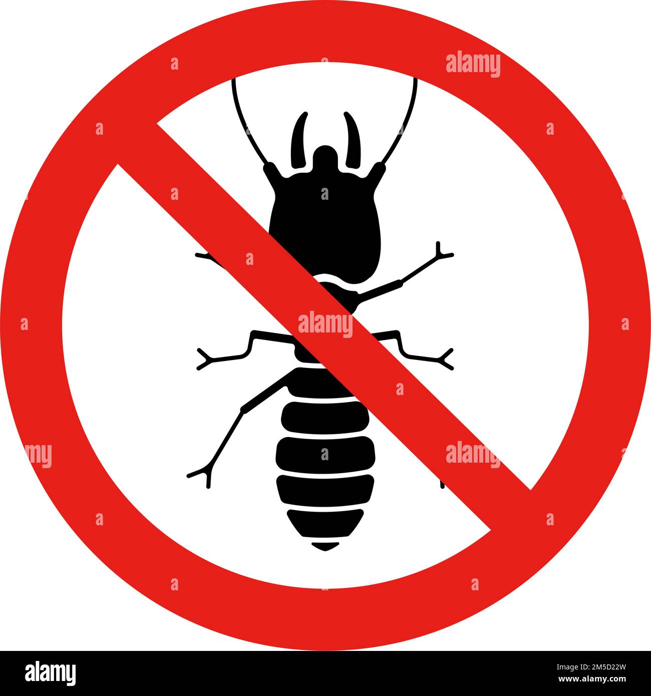 Ant warning sign vector illustration hi-res stock photography and ...