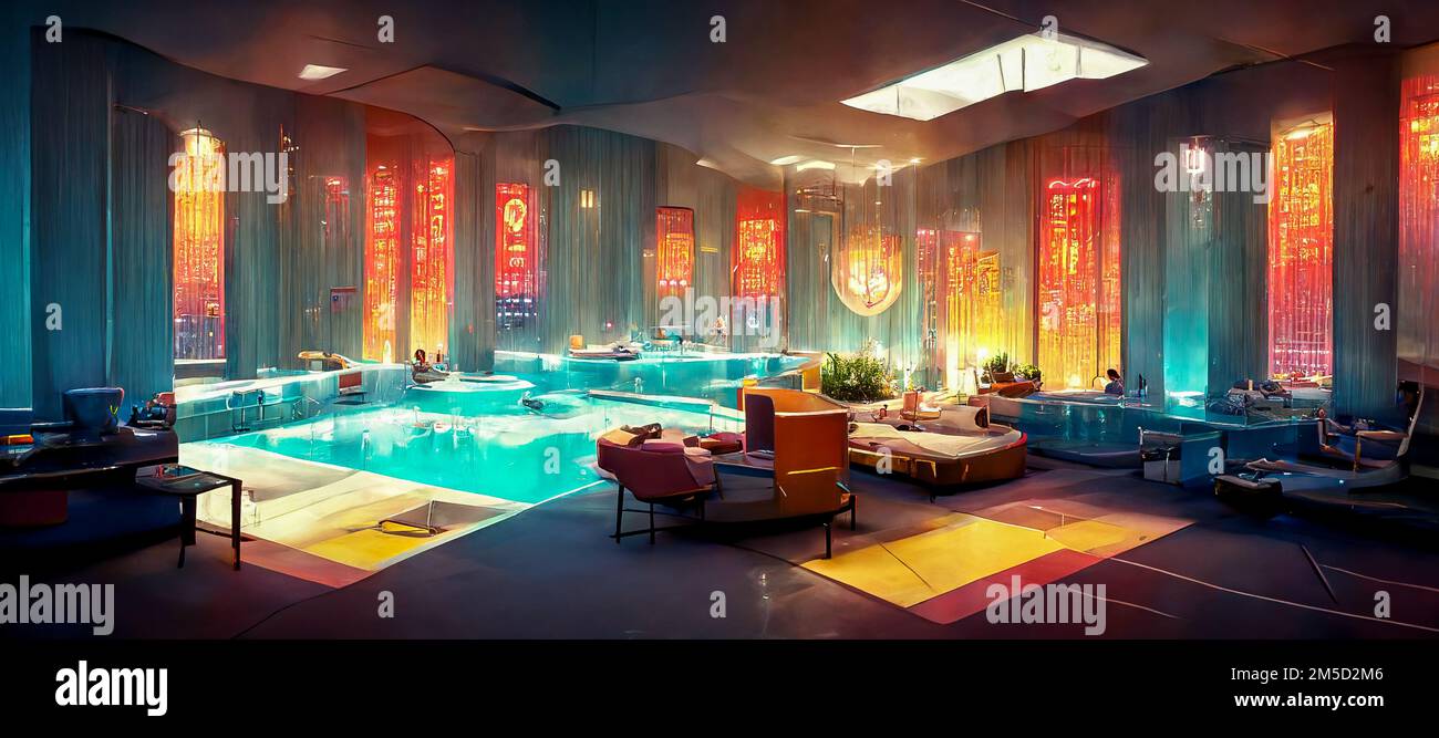 Cyberpunk furniture hi-res stock photography and images - Alamy