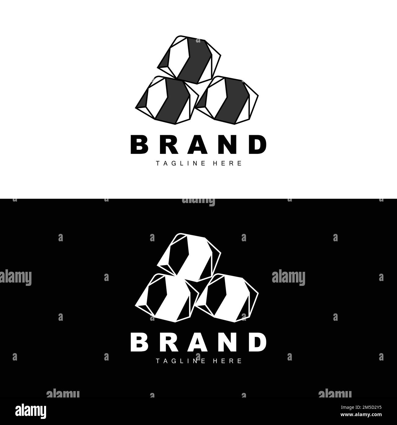 Stone Logo, Gem Line Stone Design, Diamond, Crystal, Simple Elegant ...