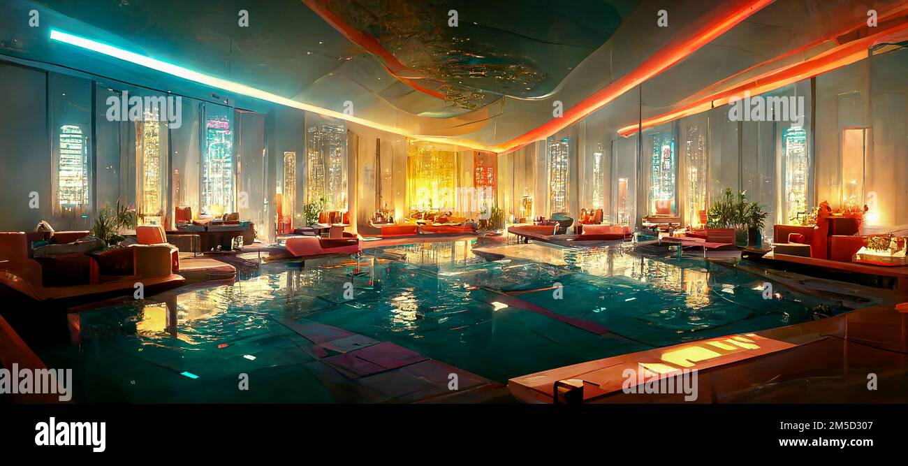 Cyberpunk furniture hi-res stock photography and images - Alamy