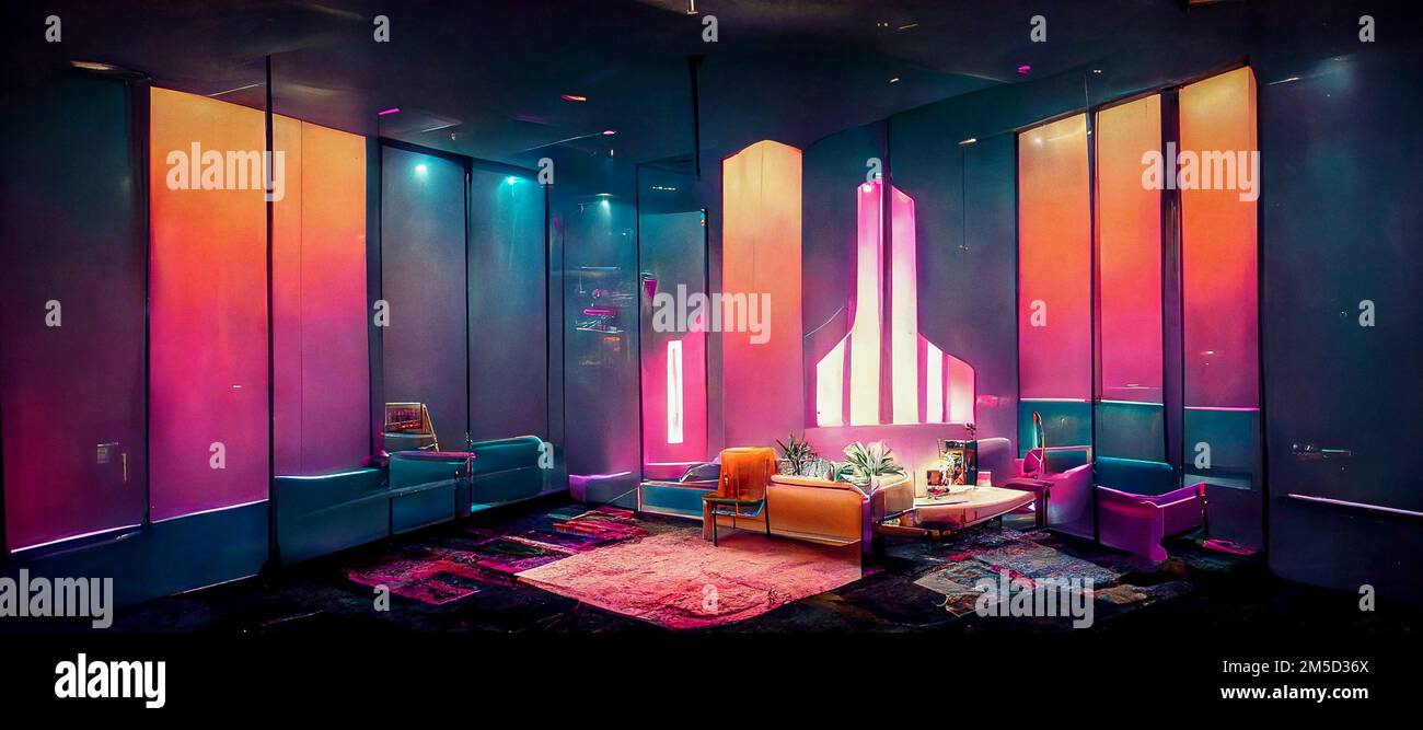 Cyberpunk furniture hi-res stock photography and images - Alamy