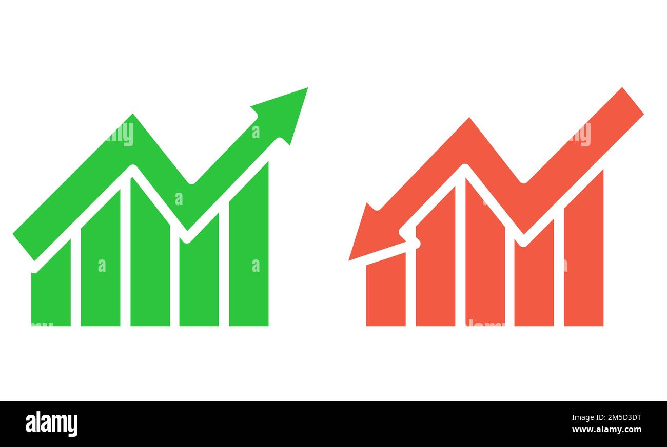 a 3d design vector illustration concept of sales bar chart symbol icon ...