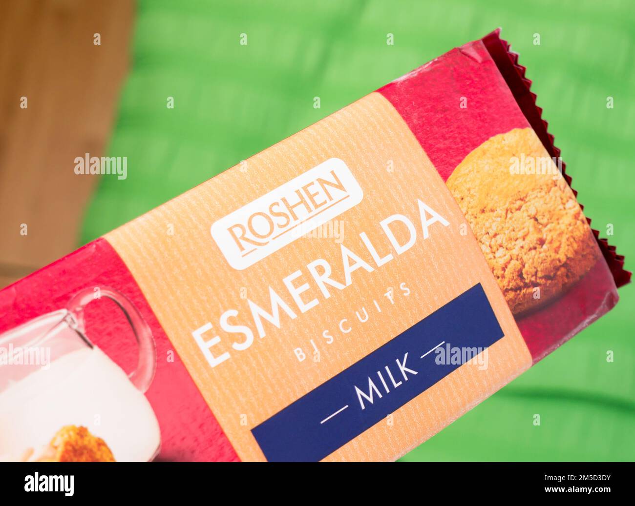 Biscuits ESMERALDA Roshen. Roshen Confectionery Corporation is a ...