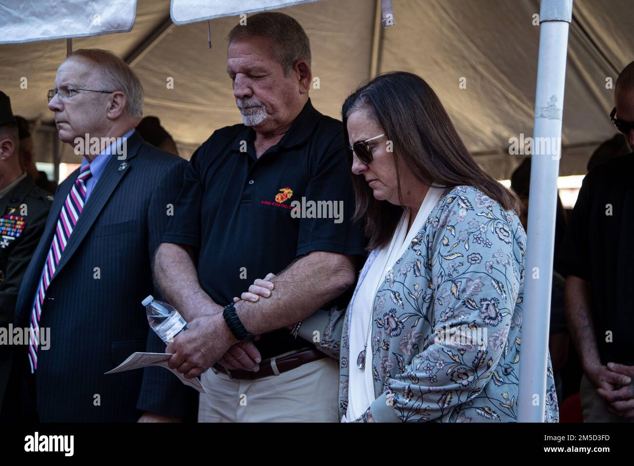 Randy and Nancy Childers honor their son, Lance Cpl. Cody Childers in a ...