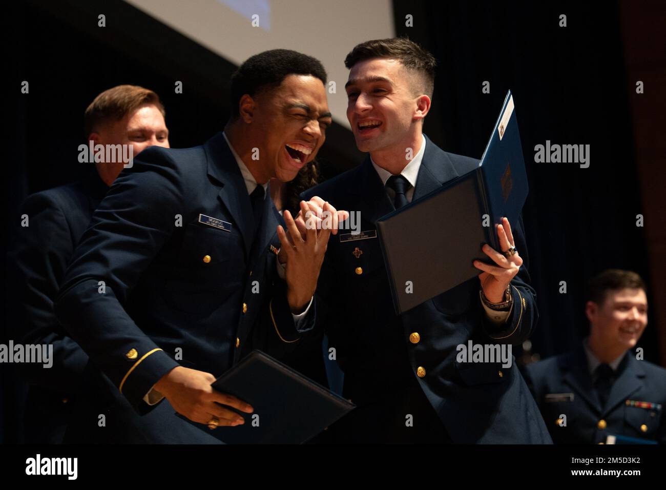 Cadets from the Class of 2022 at the U.S. Coast Guard Academy receive ...