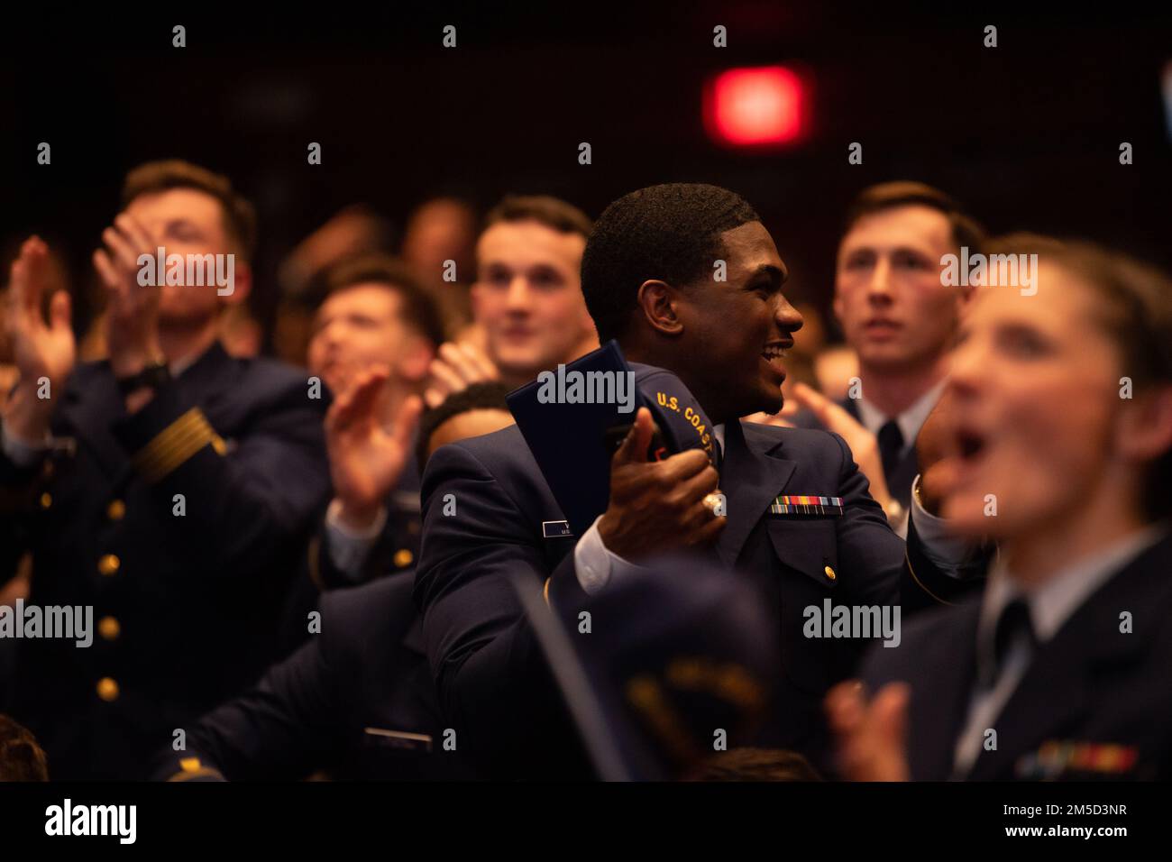 Cadets from the Class of 2022 at the U.S. Coast Guard Academy receive ...