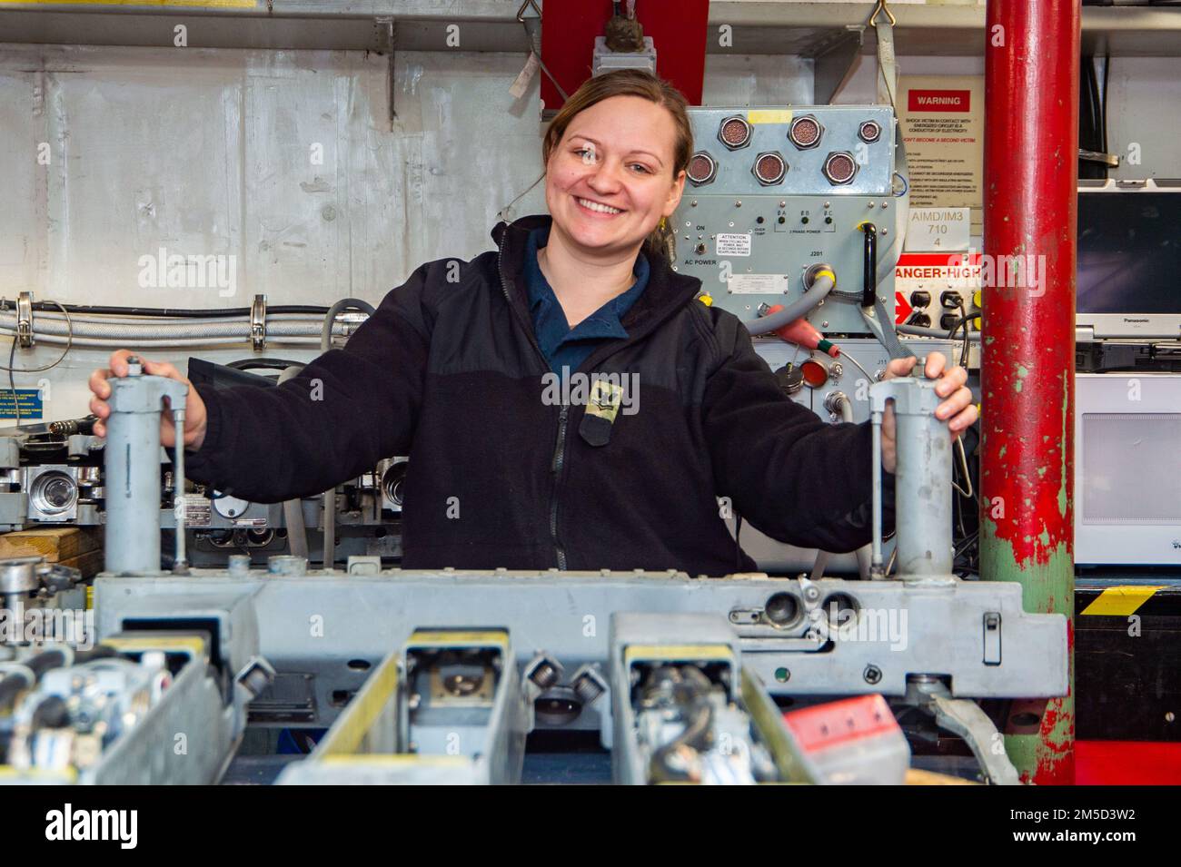 220303-N-TO573-1044 AEGEAN SEA (Mar. 3, 2022) Aviation Ordnanceman 2nd ...