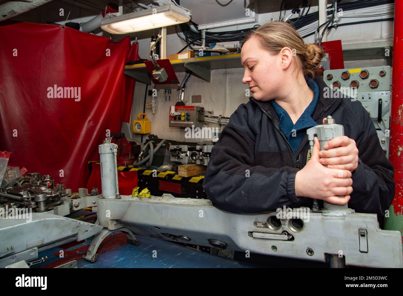 220303-N-TO573-1041 AEGEAN SEA (Mar. 3, 2022) Aviation Ordnanceman 2nd ...