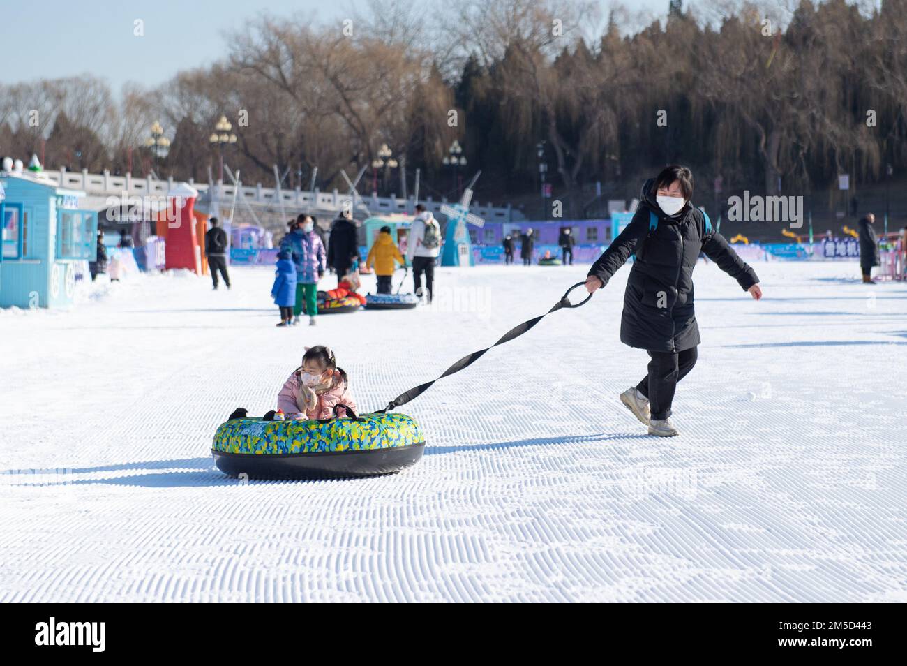Taoranting ice carnival beijing hi-res stock photography and images - Alamy