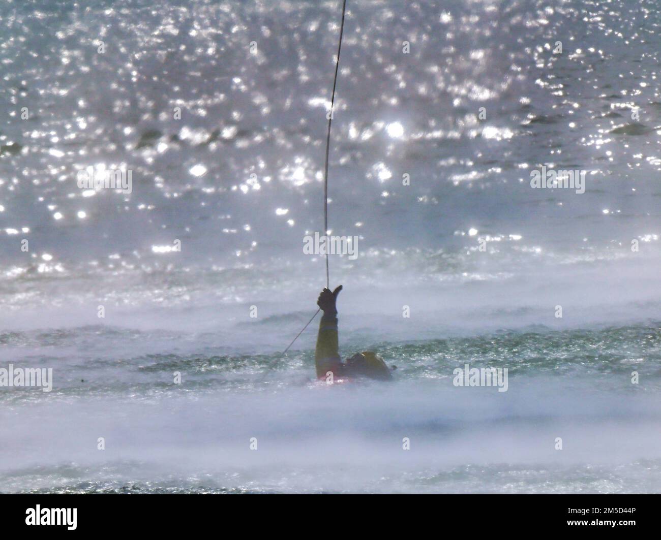 An aviation survival technician from Coast Guard Air Station Elizabeth ...