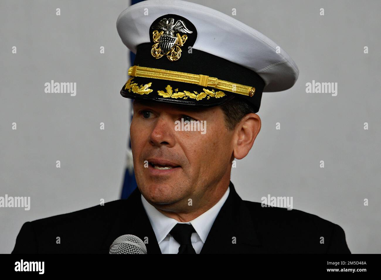 220303-N-AS200-4712 POINT MUGU, Calif. (Mar. 3, 2022) – Capt. Michael ...