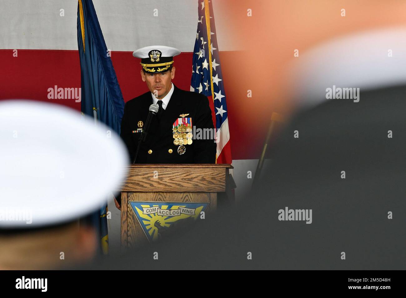 220303-N-AS200-4704 POINT MUGU, Calif. (Mar. 3, 2022) – Capt. Michael France, commodore ...