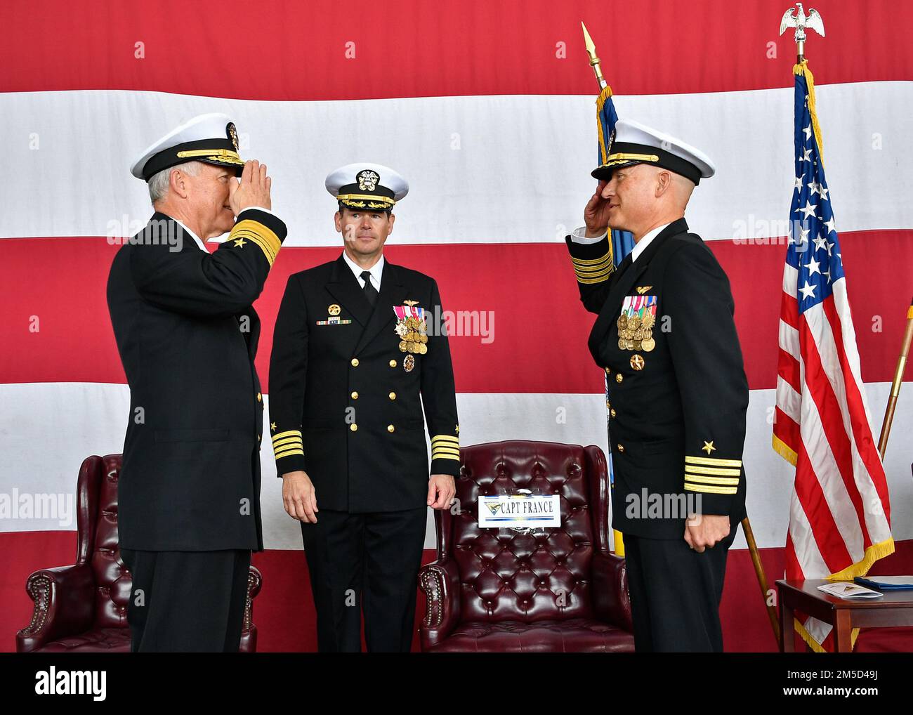 Naval air forces change hi-res stock photography and images - Alamy