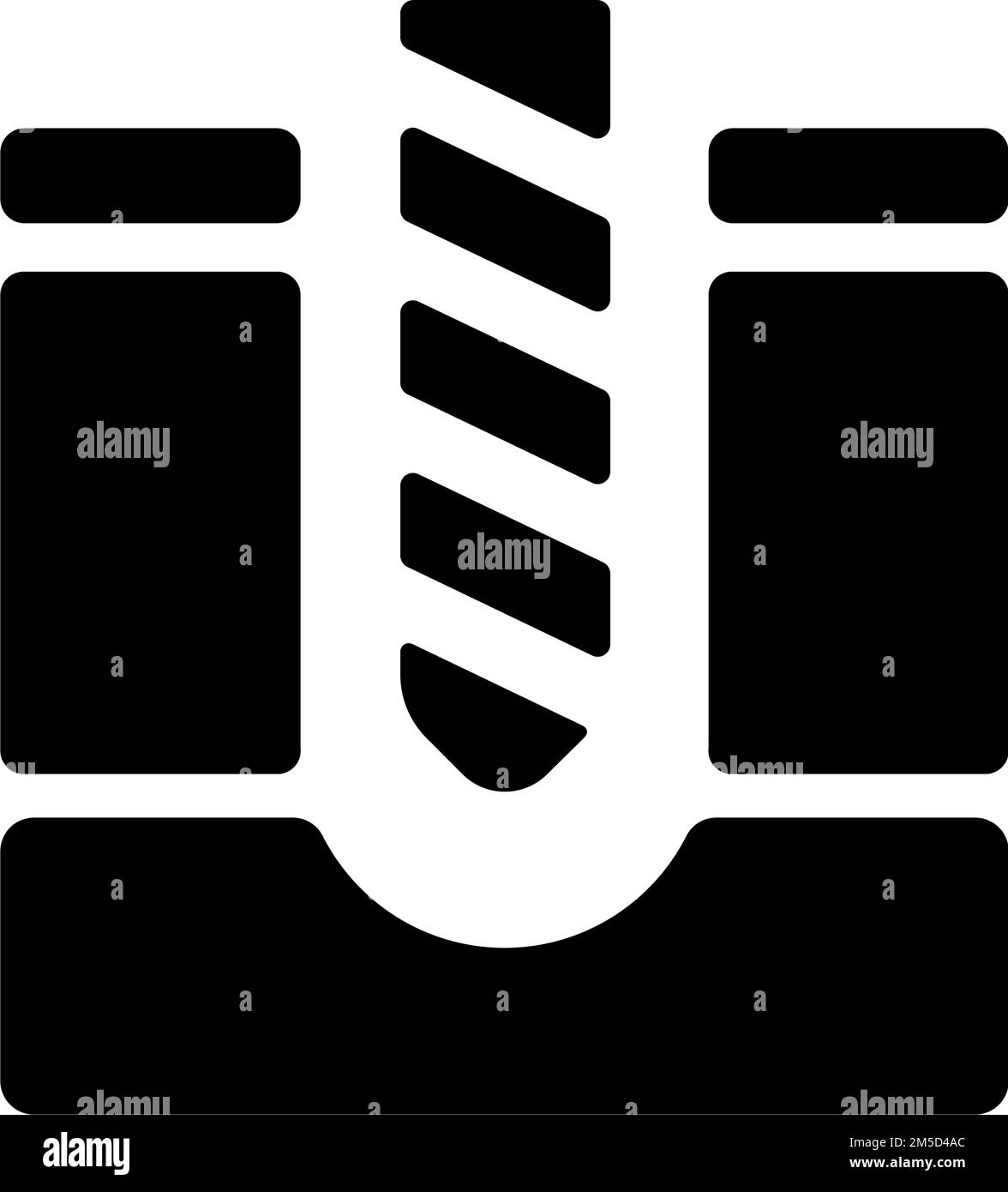 Ground boring , drilling vector icon illustration Stock Vector Image ...