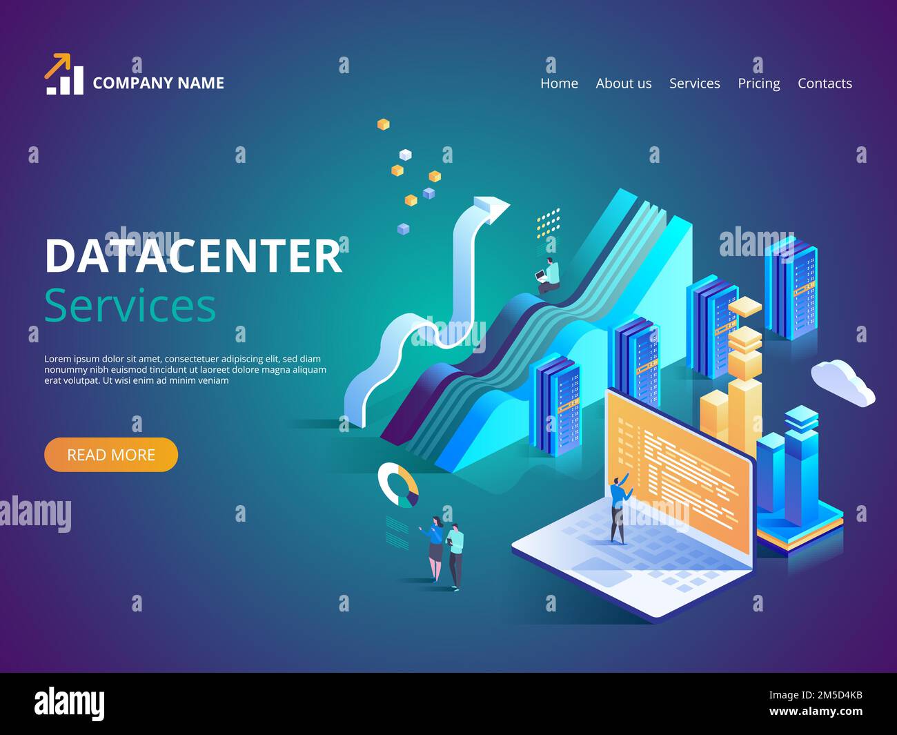 Datacenter vector vectors hi-res stock photography and images - Alamy