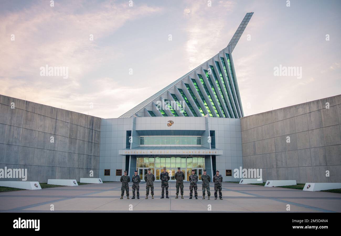 Leaders from the French Army 6th Light Armored Brigade and 2d Marine ...
