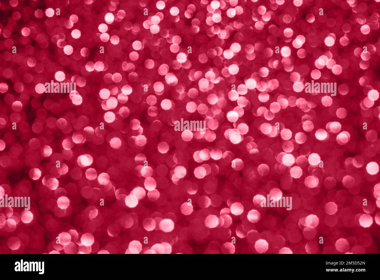 Viva Magenta background with blurry sparkles. Pantone Color of The Year ...