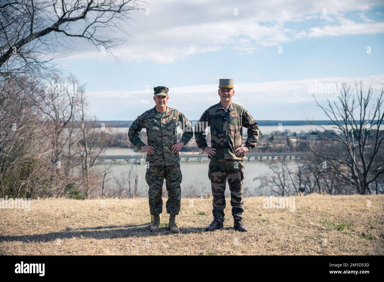 U.S. Marine Corps Maj. Gen. Frank Donovan, 2d Marine Division ...