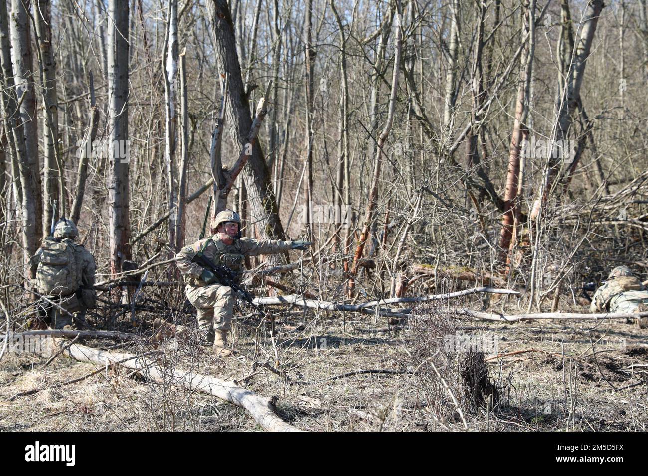 Sgt. Shane Keith, an infantryman assigned to Charlie Company, 2nd ...