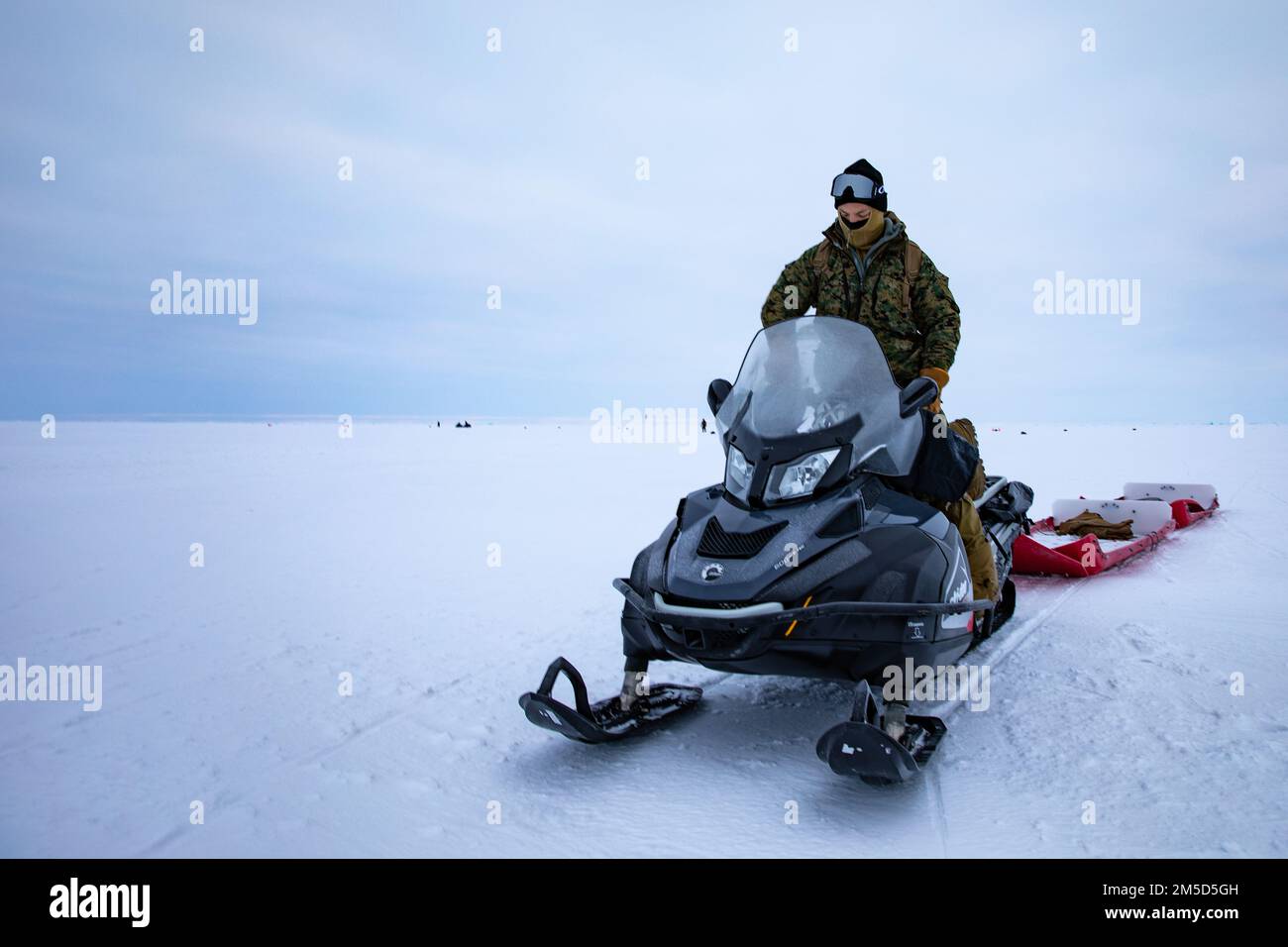 BEAUFORT SEA, Arctic Circle (March 3, 2022) – U.S. Marine Corps Cpl ...