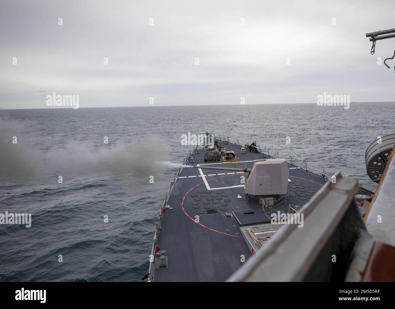 ENGLISH CHANNEL (Mar. 3, 2022) The Arleigh Burke-class guided-missile ...