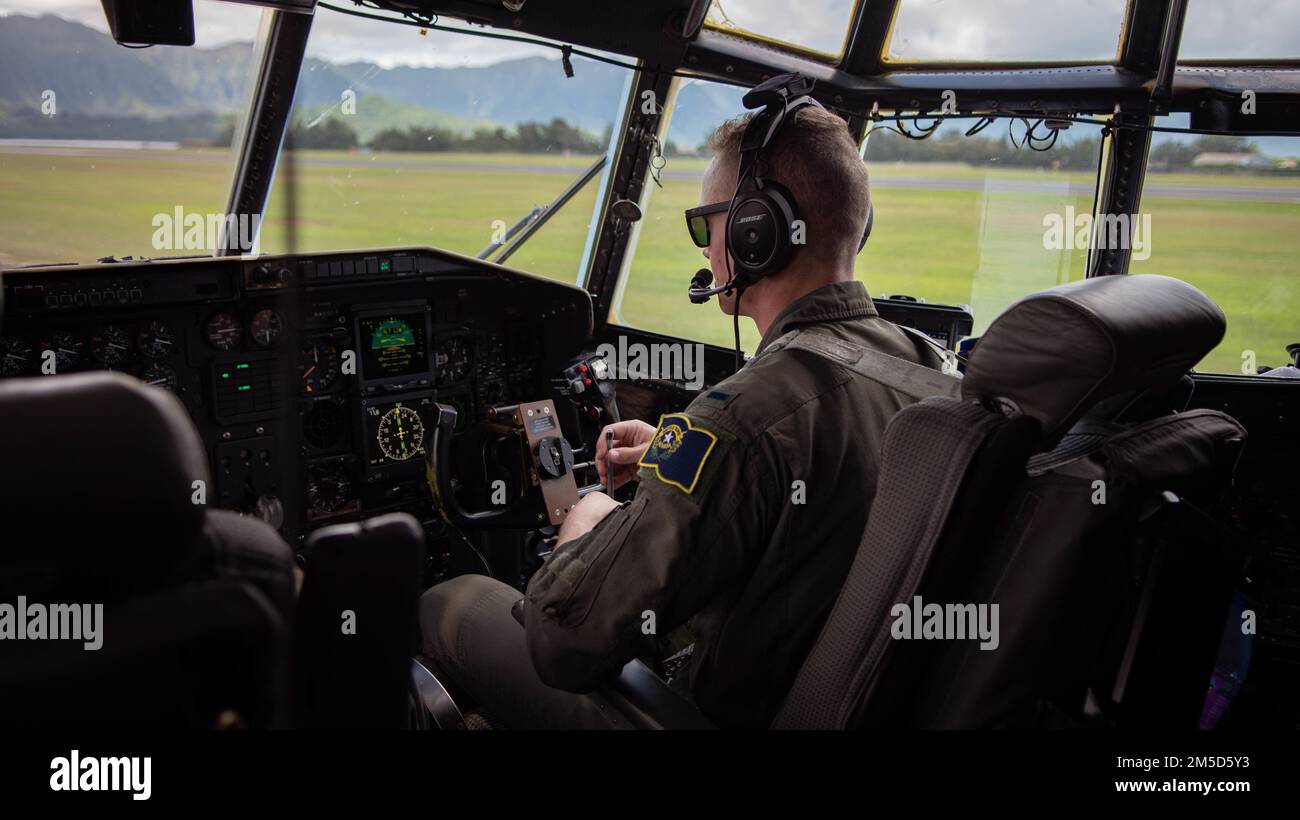 U.S. Air Force 1st Lt. Tyler Puryear, Nevada Air National Guard C-130 ...