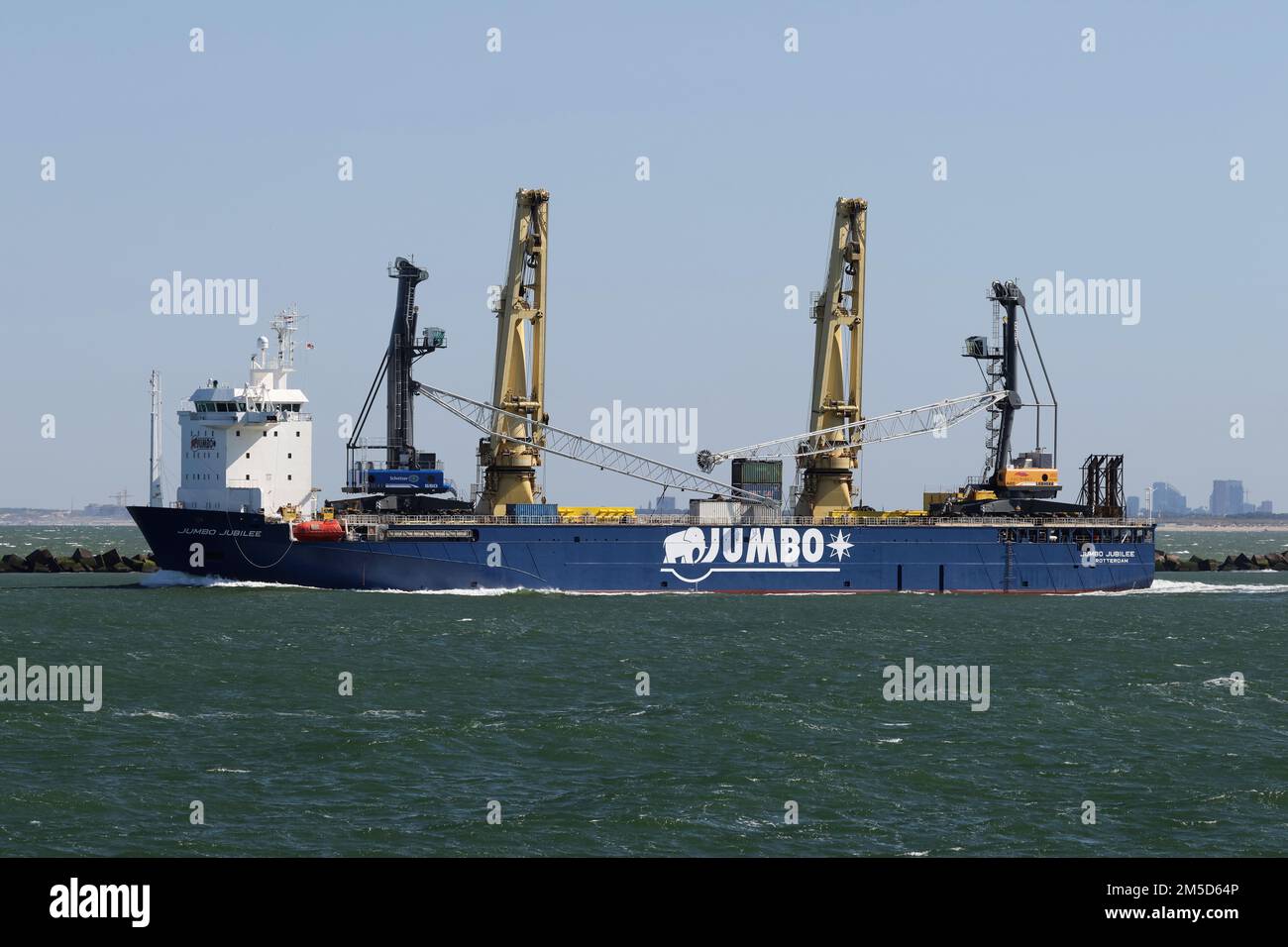 On August 31, 2022, the heavy lift ship Jumbo Jubilee will leave the ...