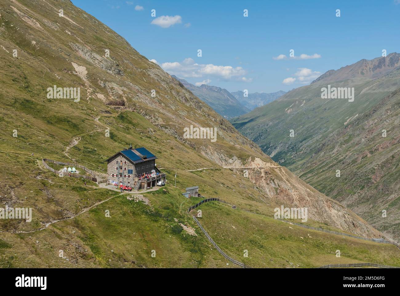 The image is of the German Alpine Club DAV Sektion Berlin owned Martin ...