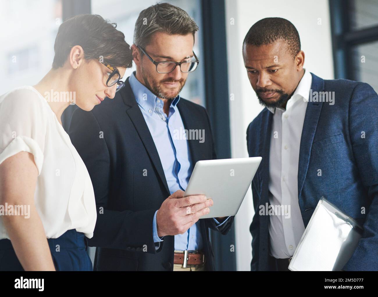 Streamlining workflow with teamwork and wireless technology. a team of ...