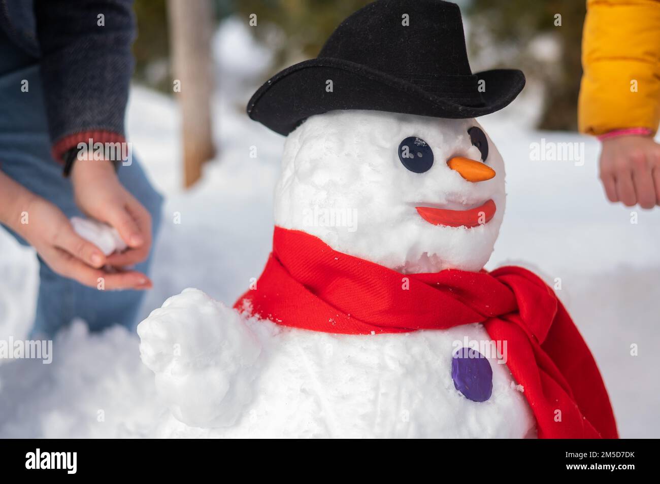 Faceless snowman hi-res stock photography and images - Alamy