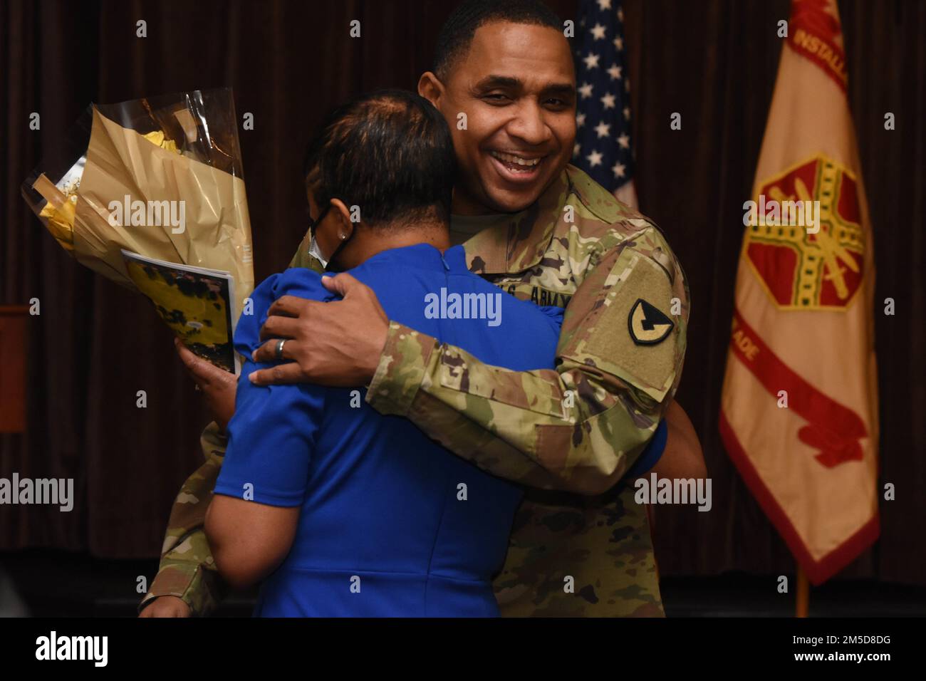 FORT MEADE, Md - Command Sgt. Maj. Andre L. Welch, the incoming senior ...