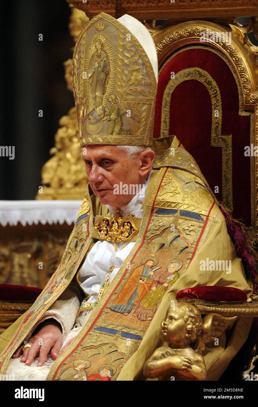 File photo - Pope Benedict XVI formally created 24 new cardinals amid ...