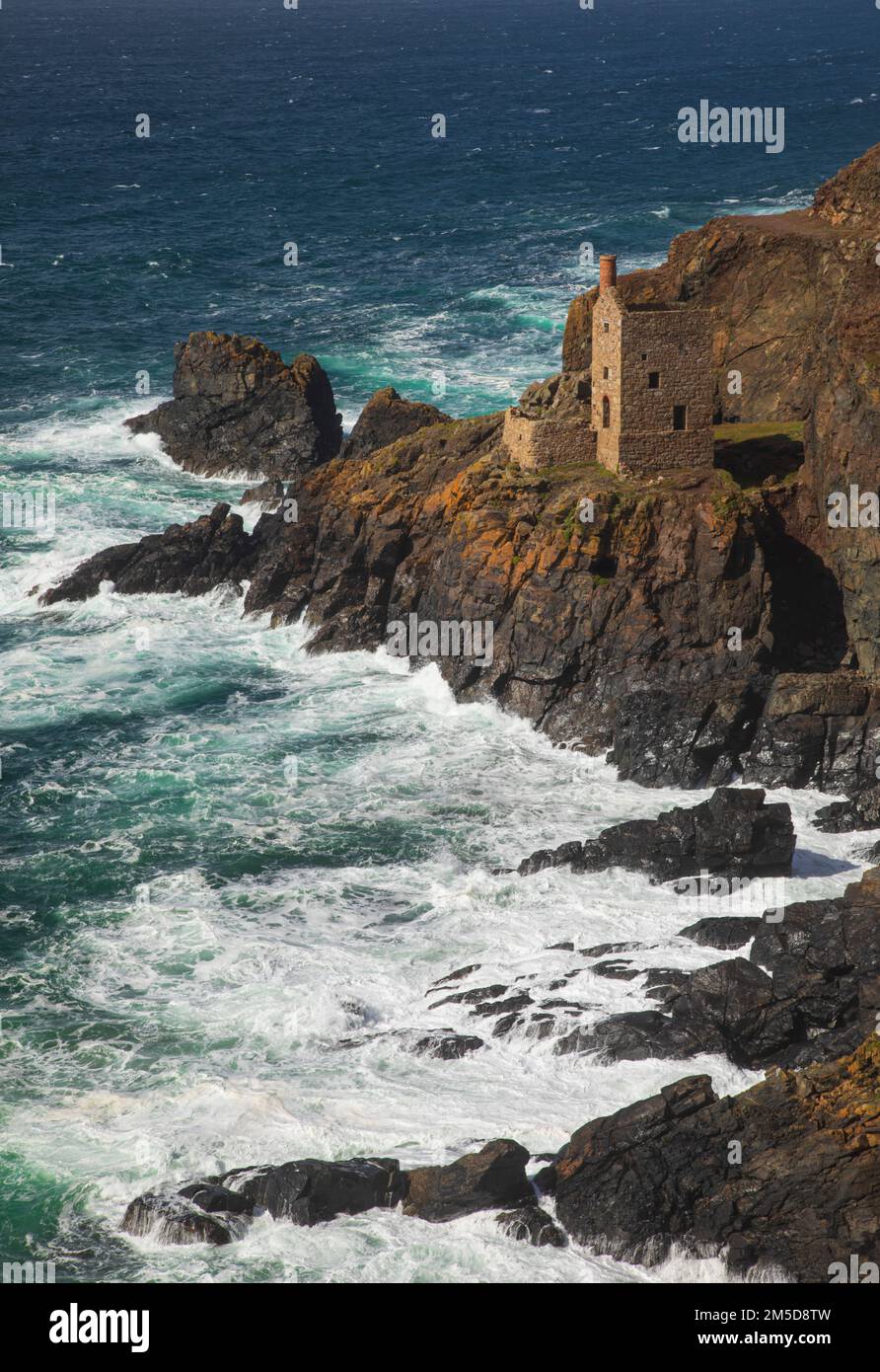 Crown Engine Houses Botallack Stock Photo - Alamy