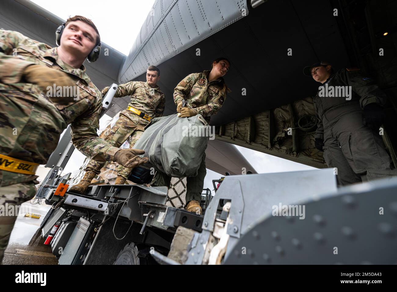 Airmen assigned to the 728th Air Mobility Squadron and 37th Airlift ...