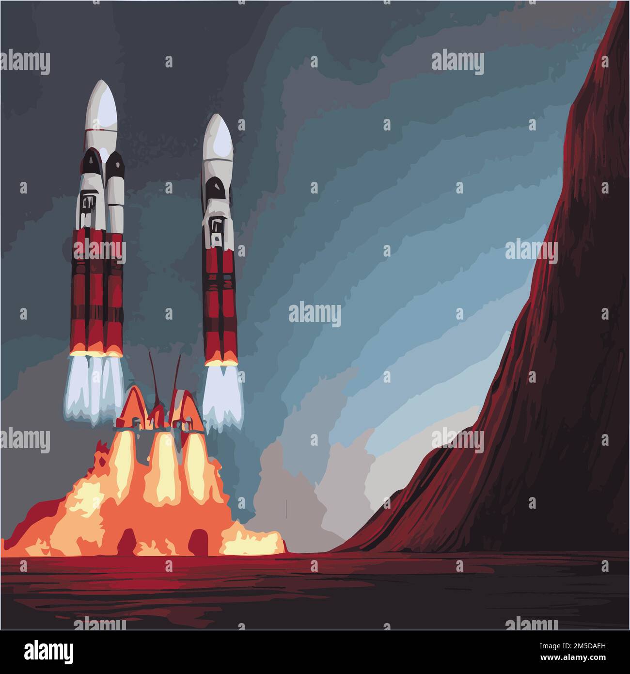 The military station Stock Vector Images - Alamy