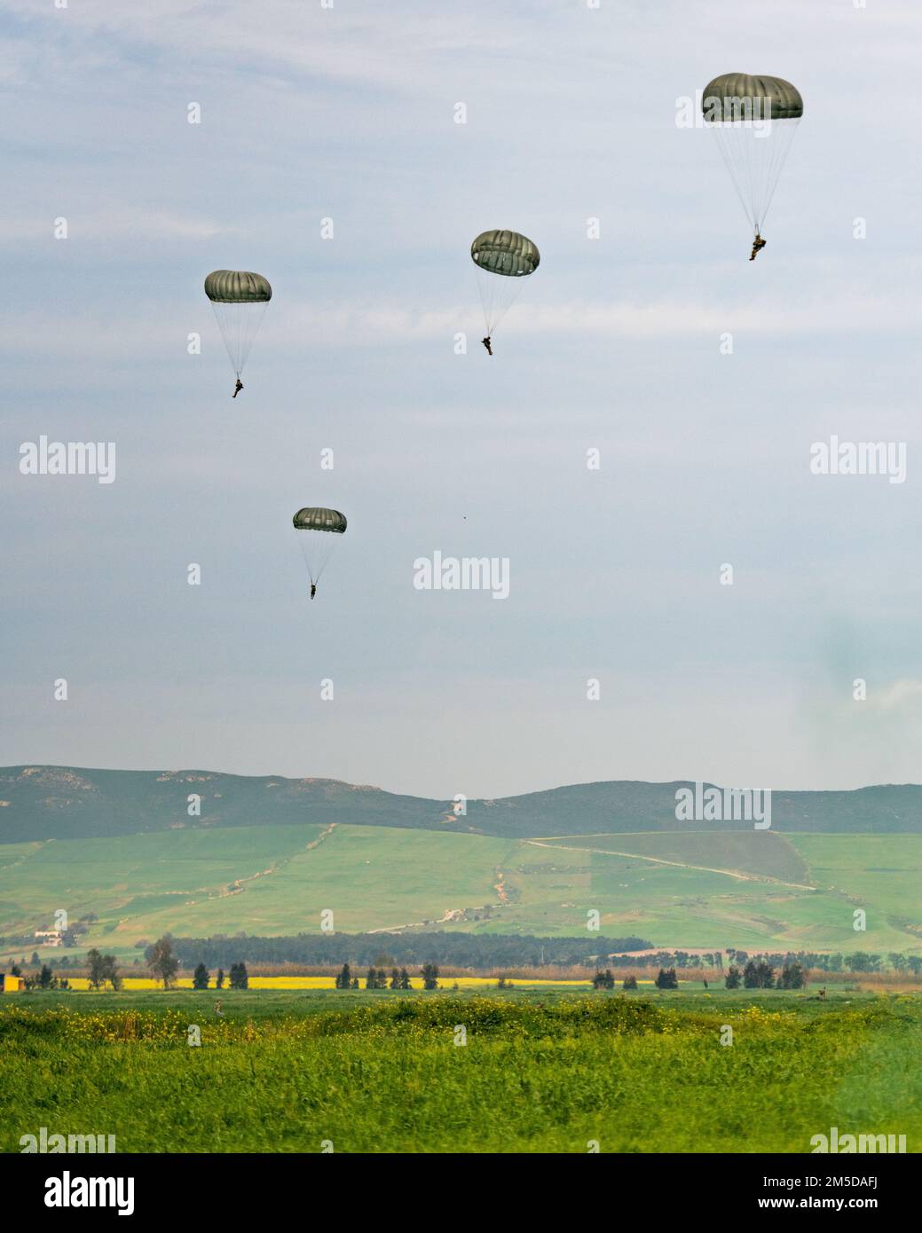 U.S. Army paratroopers assigned to 1st Squadron, 91st Cavalry Regiment ...
