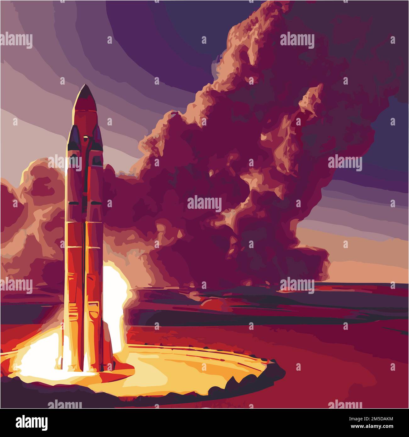 Mars Colony Rocket Mars Colony Rocket